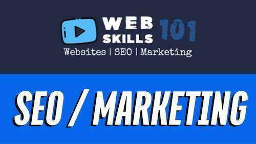 WEB SKILLS 101 - DIY WordPress Websites & SEO Marketing